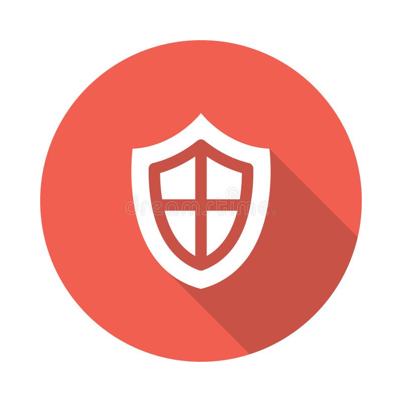 Security icon stock vector. Illustration of guard, vector - 98690778