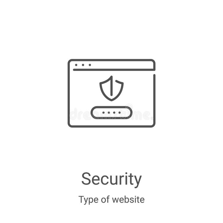 Security Symbol Outline Stock Illustrations – 228,337 Security Symbol ...