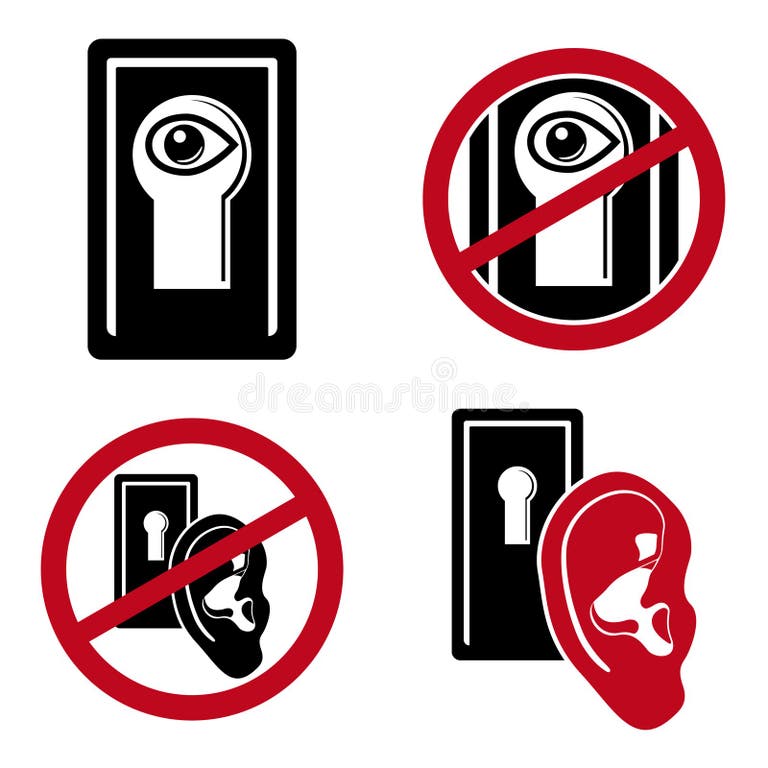 Vigilance Icons Stock Illustrations – 233 Vigilance Icons Stock ...