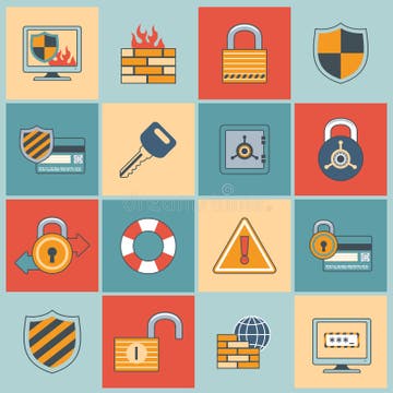 Network Icons Firewall Switch Stock Illustrations – 528 Network Icons ...