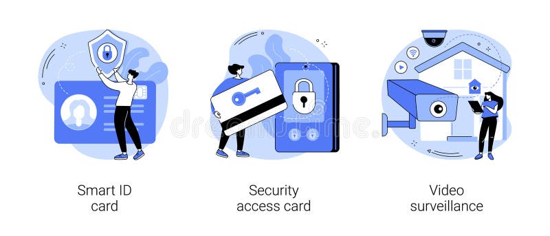 Security and Identity Verification Abstract Concept Vector ...