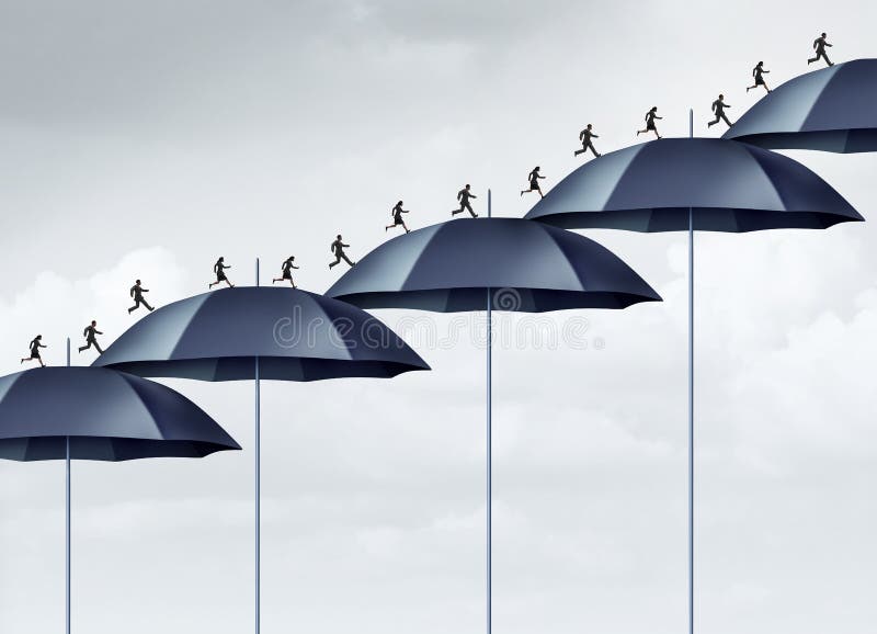 Increasing Risk stock illustration. Illustration of business - 33829341