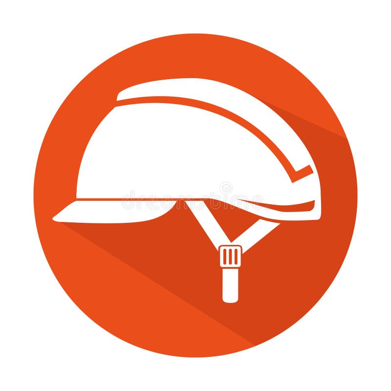 Security Industrial Helmet Icon Stock Illustration - Illustration of ...