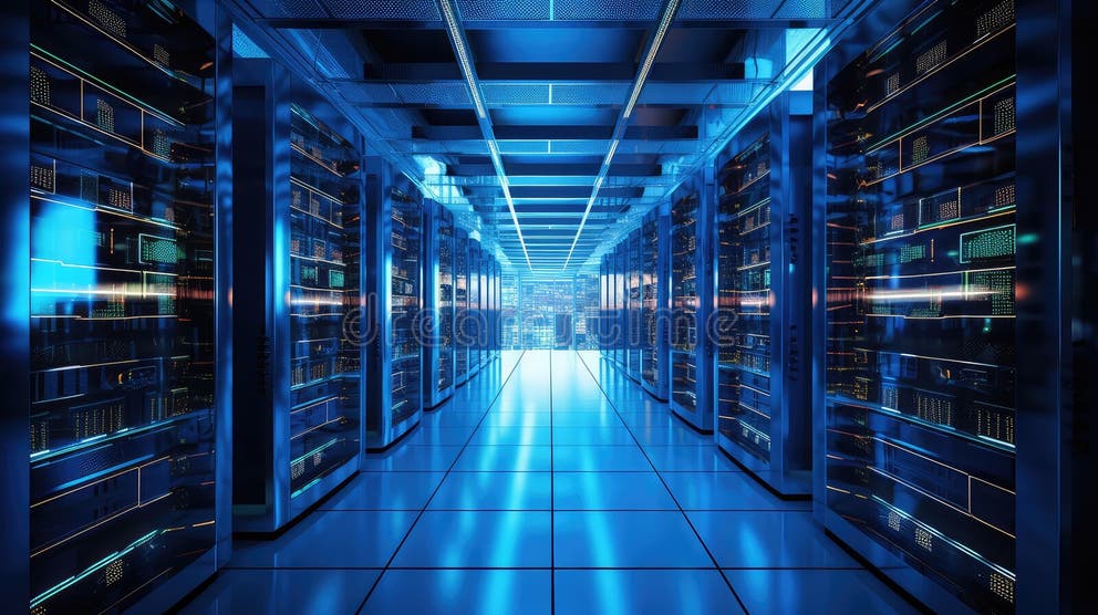 Security Information Technology Data Stock Illustration - Illustration ...