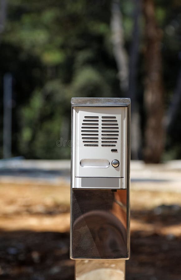 Security Intercom stock image. Image of gated, house - 57008681