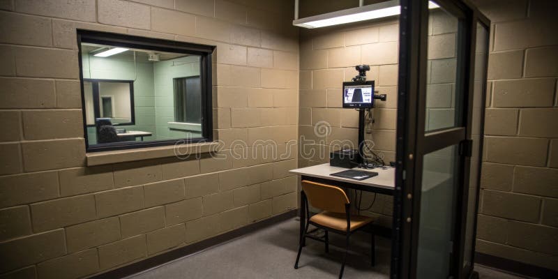 Security Interrogation Room Designed for Private Discussions and ...