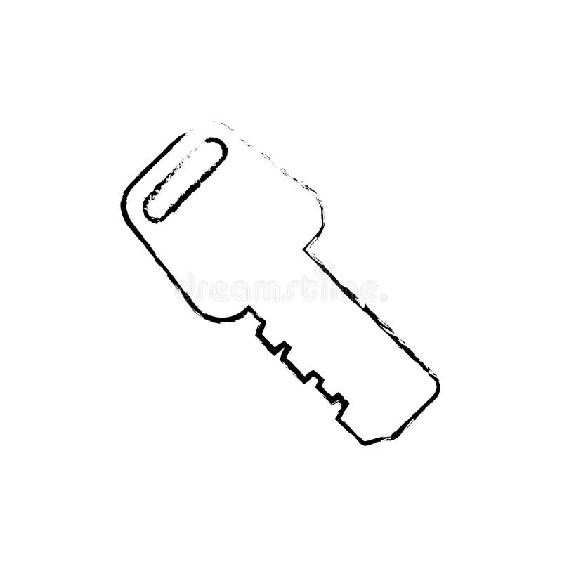 Security key device stock illustration. Illustration of lock - 88196480