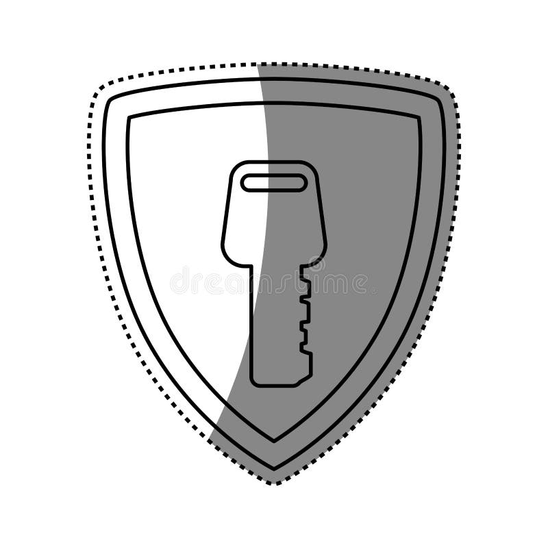 Security key device stock illustration. Illustration of retro - 88199085