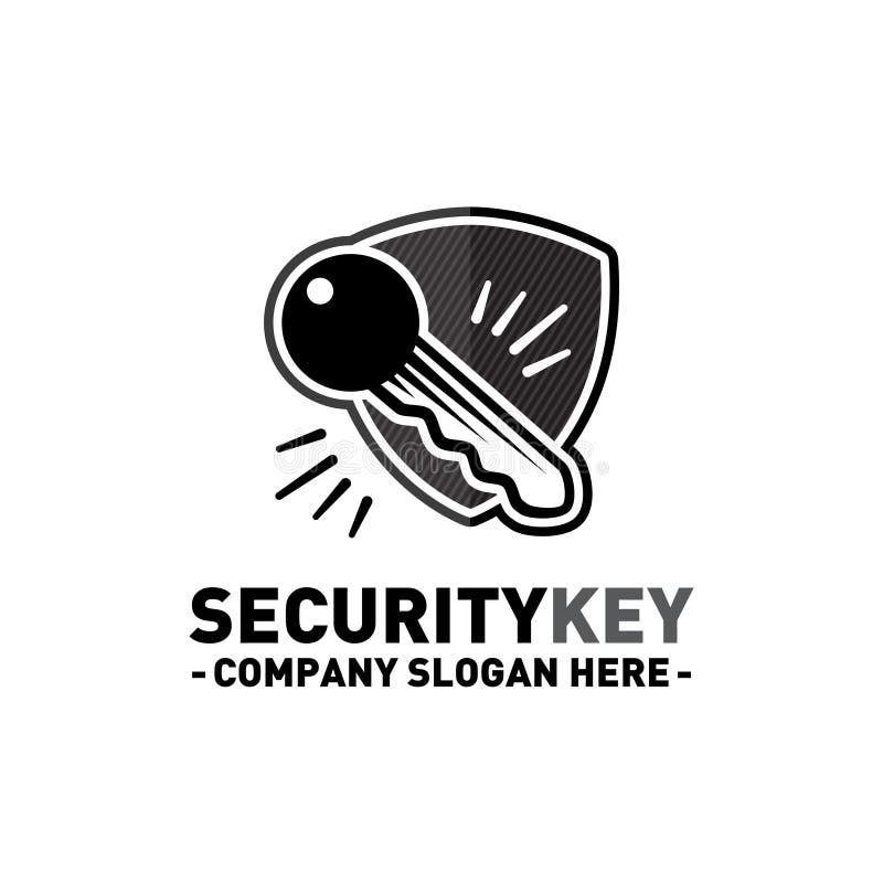Security Company Key Logo Design Template. Vector and Illustration ...