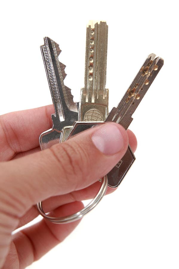 SEcurity keys stock image. Image of gesture, comfortable - 4420289