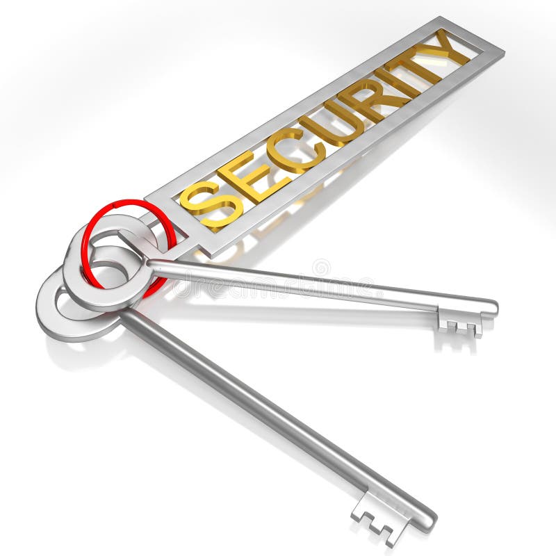 SEcurity keys stock image. Image of gesture, comfortable - 4420289