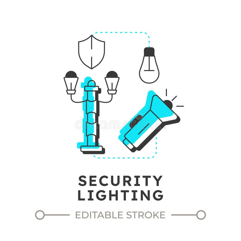 Security Lighting Stock Illustrations – 41,752 Security Lighting Stock ...