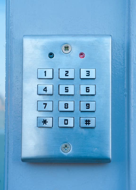 Security lock stock photo. Image of secret, alarm, press - 16987006