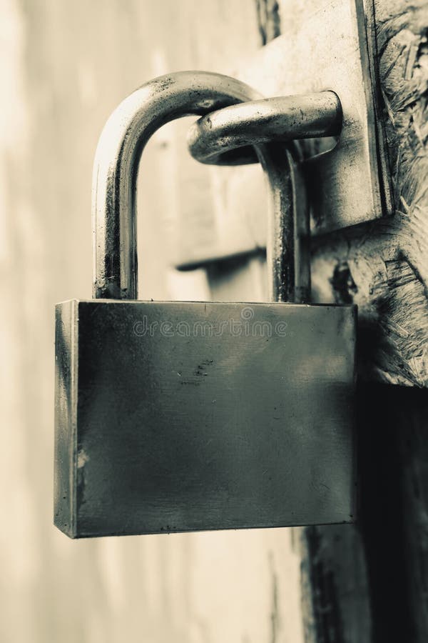 Security lock stock photo. Image of enter, metal, black - 47507506