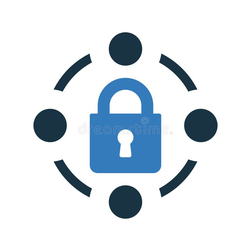 Security Lock Icon / Vector Graphics Stock Vector - Illustration of ...