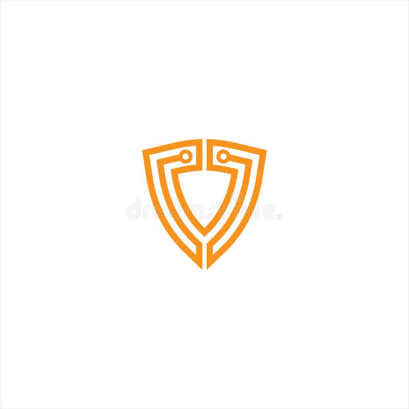Security Logo Technology for Your Company, Shield Logo for Security ...