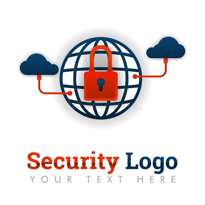 Security Logo Template for Storage, Warehouse, Network, Service ...