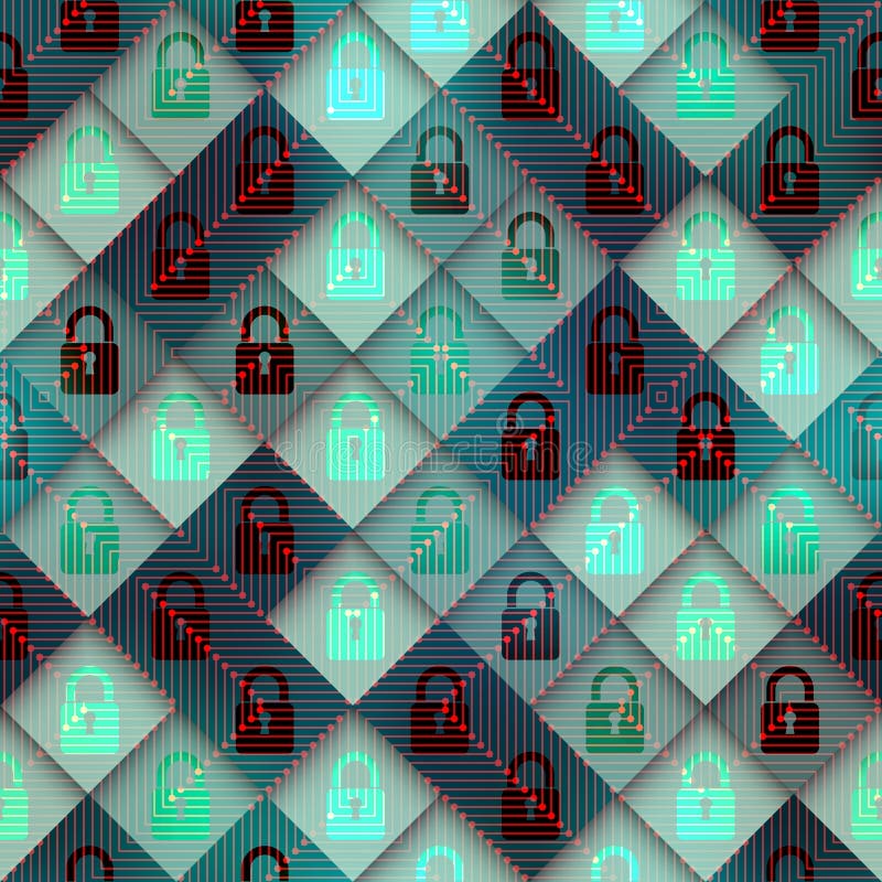 Security matrix pattern stock vector. Illustration of safety - 50367101