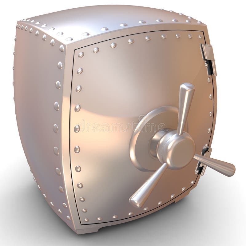 Security metal safe stock photo. Image of deposit, crime - 40158544