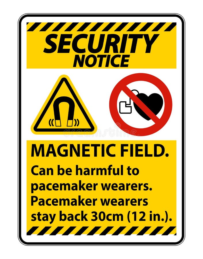 Security Notice Magnetic Field Can Be Harmful To Pacemaker Wearers ...