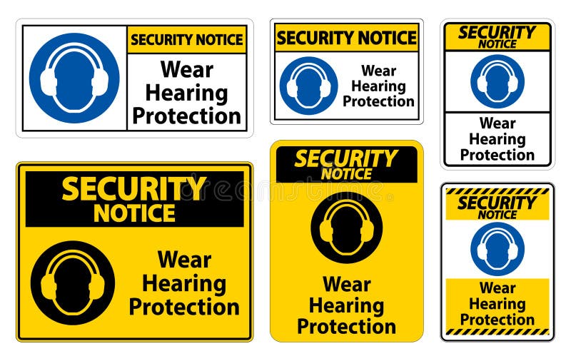 Hearing Protection Stock Illustrations – 1,257 Hearing Protection Stock ...