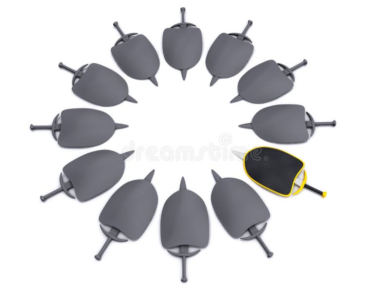 Security objects stock illustration. Illustration of guard - 10858002