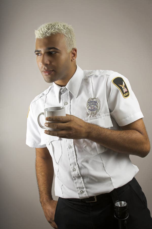 Security officer stock image. Image of firm, police, civilian - 3147235