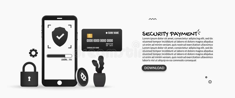 Security Online Payments, Internet Banking Concept Stock Vector ...
