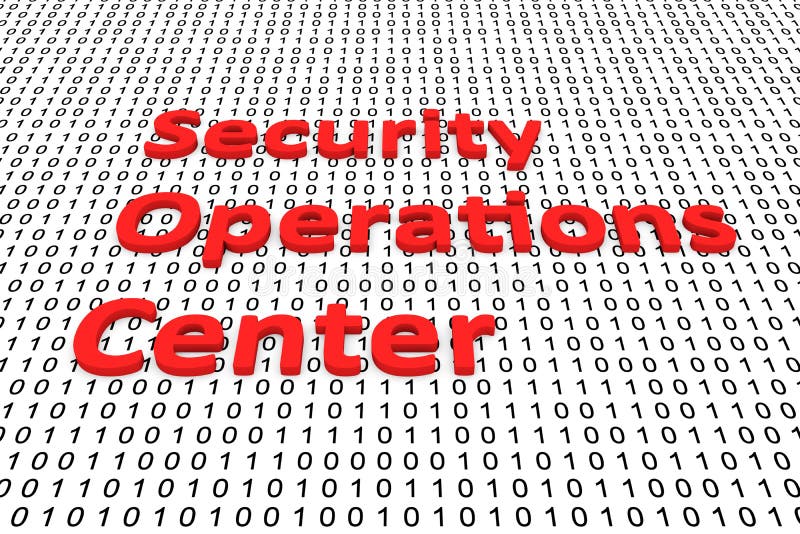 Security operations center stock illustration. Illustration of center ...