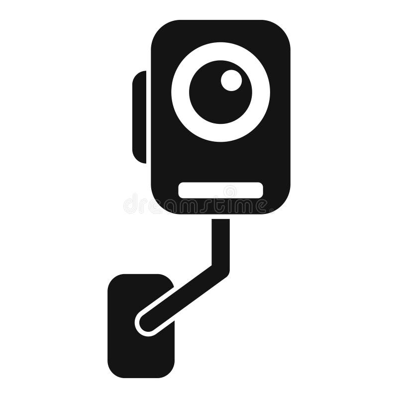 Security Outdoor Camera Icon Simple Vector. Access Gesture Stock ...