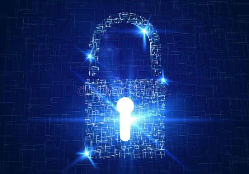 Security Violation - Infographical Concept Stock Vector - Illustration ...