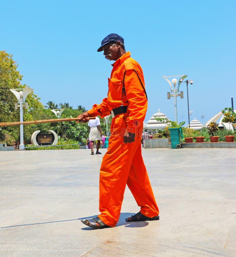 Security Patroling Guard India Editorial Stock Image - Image of ...