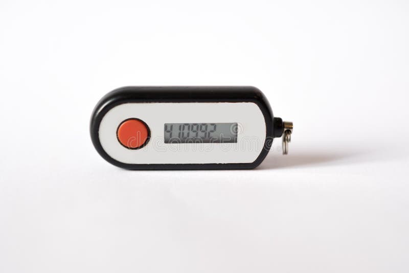 Security Pin Banking Generator Isolated on White Background Stock Photo ...