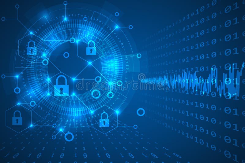 Security Abstract Background. Scan Secure Loading Background Stock ...