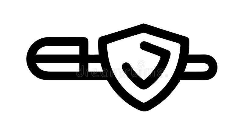Security Progress Bar Icon, Protection Status and System Scan, Vector ...