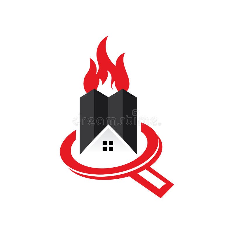 Home Inspection Vector Logo Template. Stock Vector - Illustration of ...
