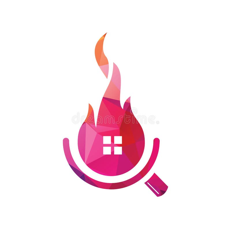 Home Inspection Vector Logo Template. Stock Vector - Illustration of ...