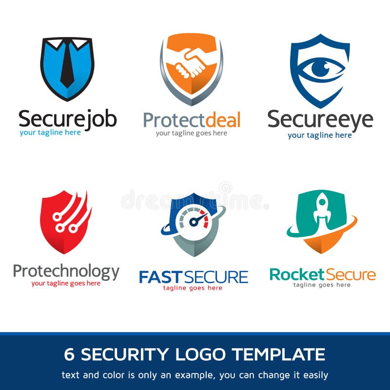 Security - Protection Logo Template Design Vector Stock Vector ...
