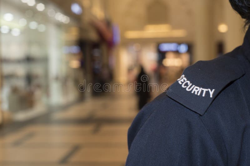 Bank security officer stock image. Image of crowd, word - 48644825