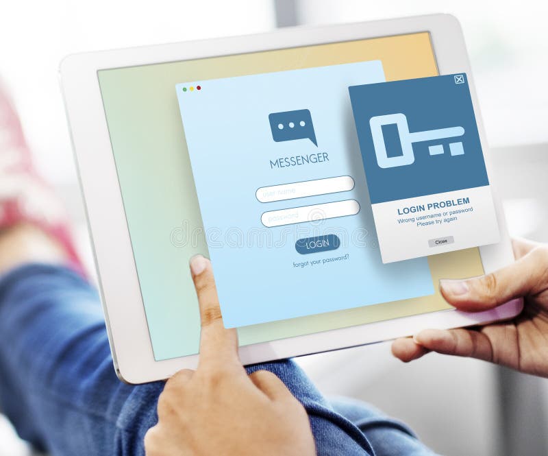 Security Register Account Apply Concept Stock Photo - Image of ...
