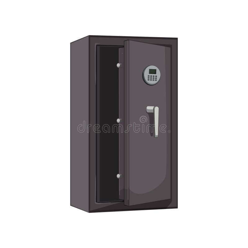Security Safe Cartoon Vector Illustration Stock Vector - Illustration ...