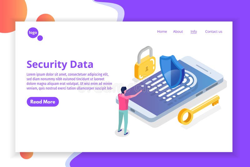 Security, Safety and Confidential Personal Data Protection Stock Vector ... Security, Safety and Confidential Personal Data Protection Stock Vector ...