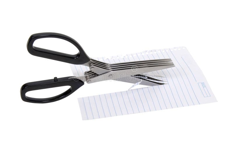 Security scissors cutting stock image. Image of destroy - 9700515