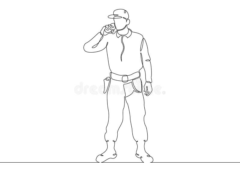 Doodle Cat Bodyguard Character Concept. Super Spy Illustration. Simple ...