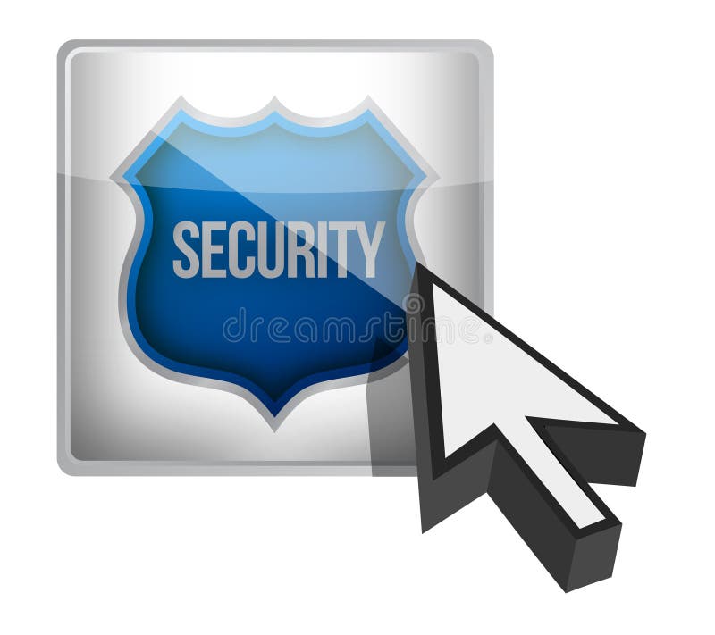 RISK SECURITY Fi;nancial Investment Cube Design Stock Illustration ...