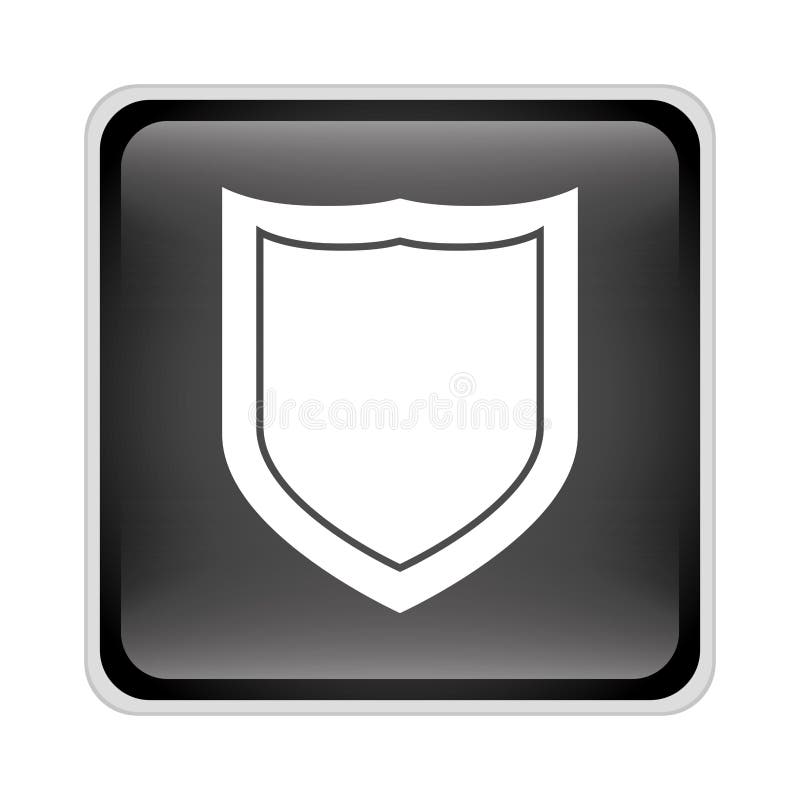 Security shield icon stock vector. Illustration of decoration - 82215798