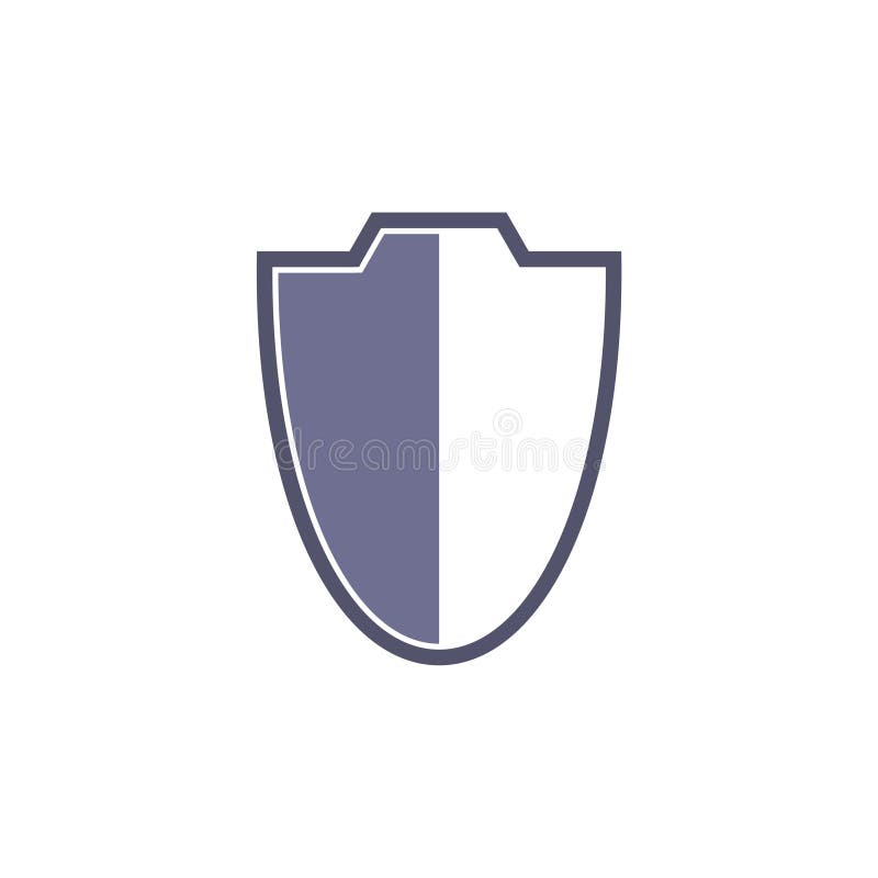 Security Shield Icon. Protection Symbol. Safety System Stock Vector ...