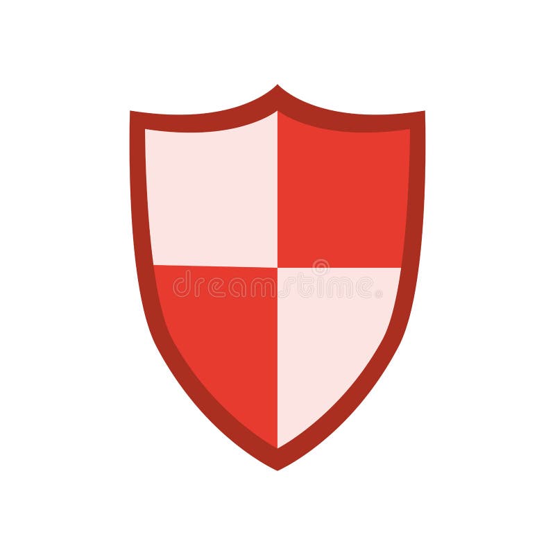 Security shield icon stock vector. Illustration of heraldic - 79362002
