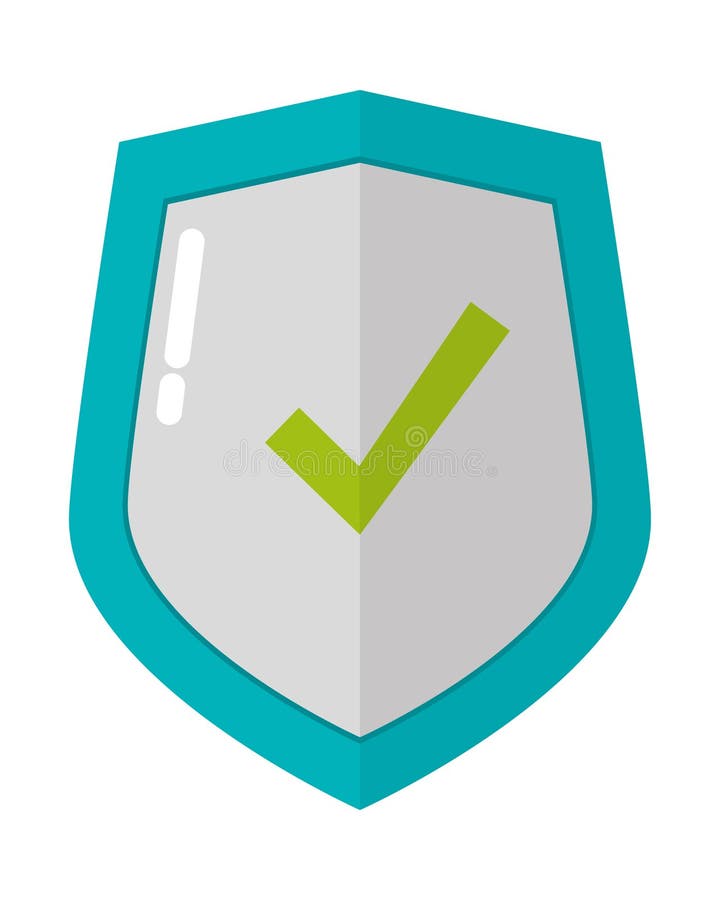 Security shield icon stock vector. Illustration of insignia - 273235196