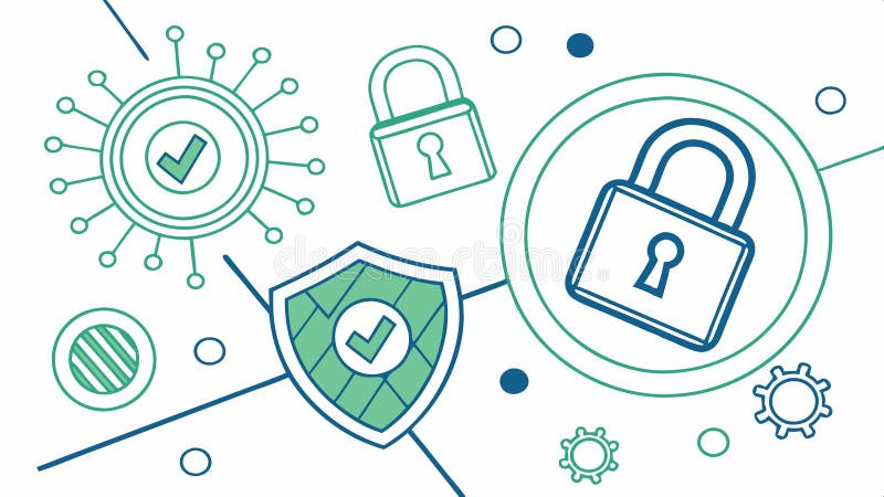 Security Shield and Lock, Data Security, Cyber Security, Protection ...